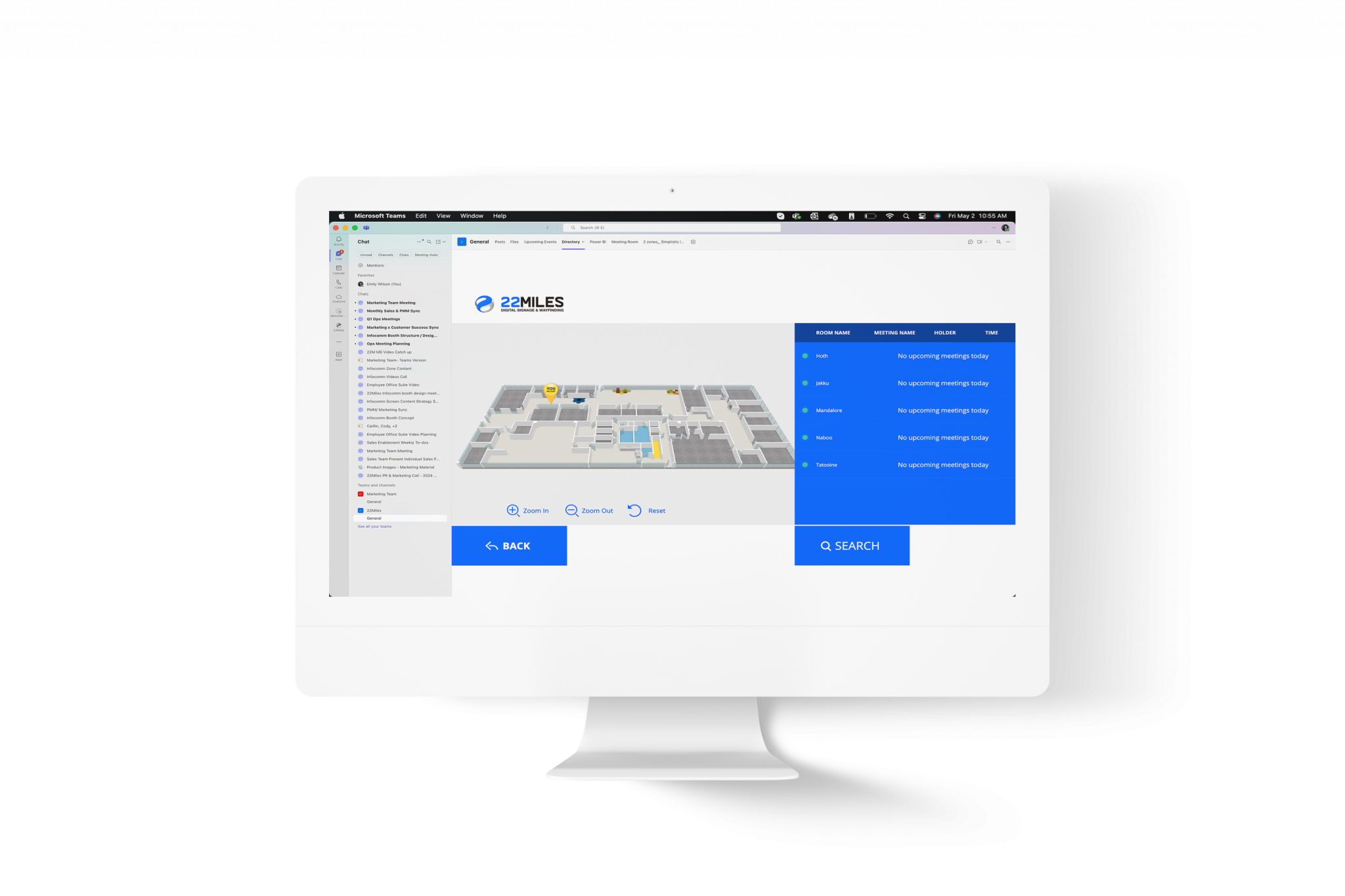 Microsoft and 22Miles: The Employee Office Suite - Digital Signage ...
