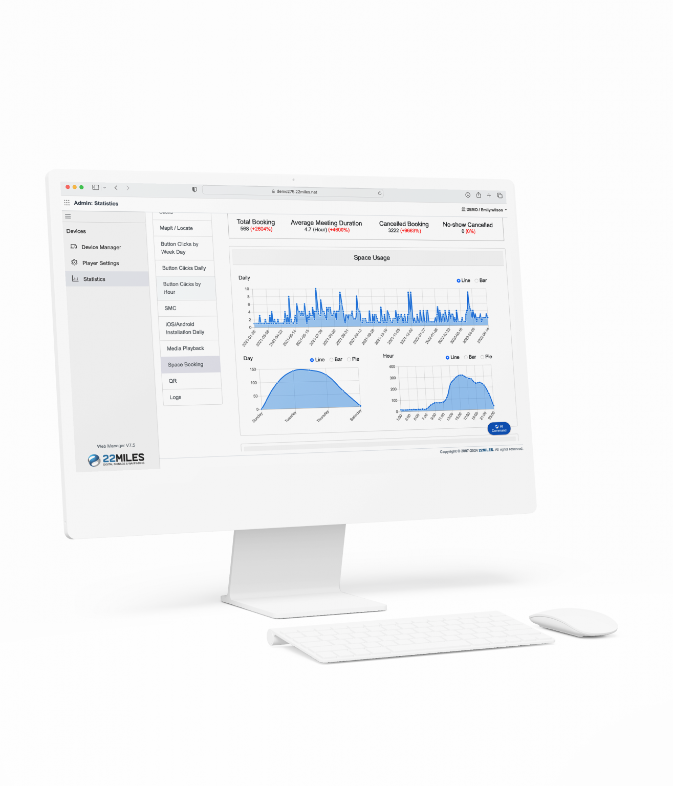 Scalable Space Booking & Space Utilization Software