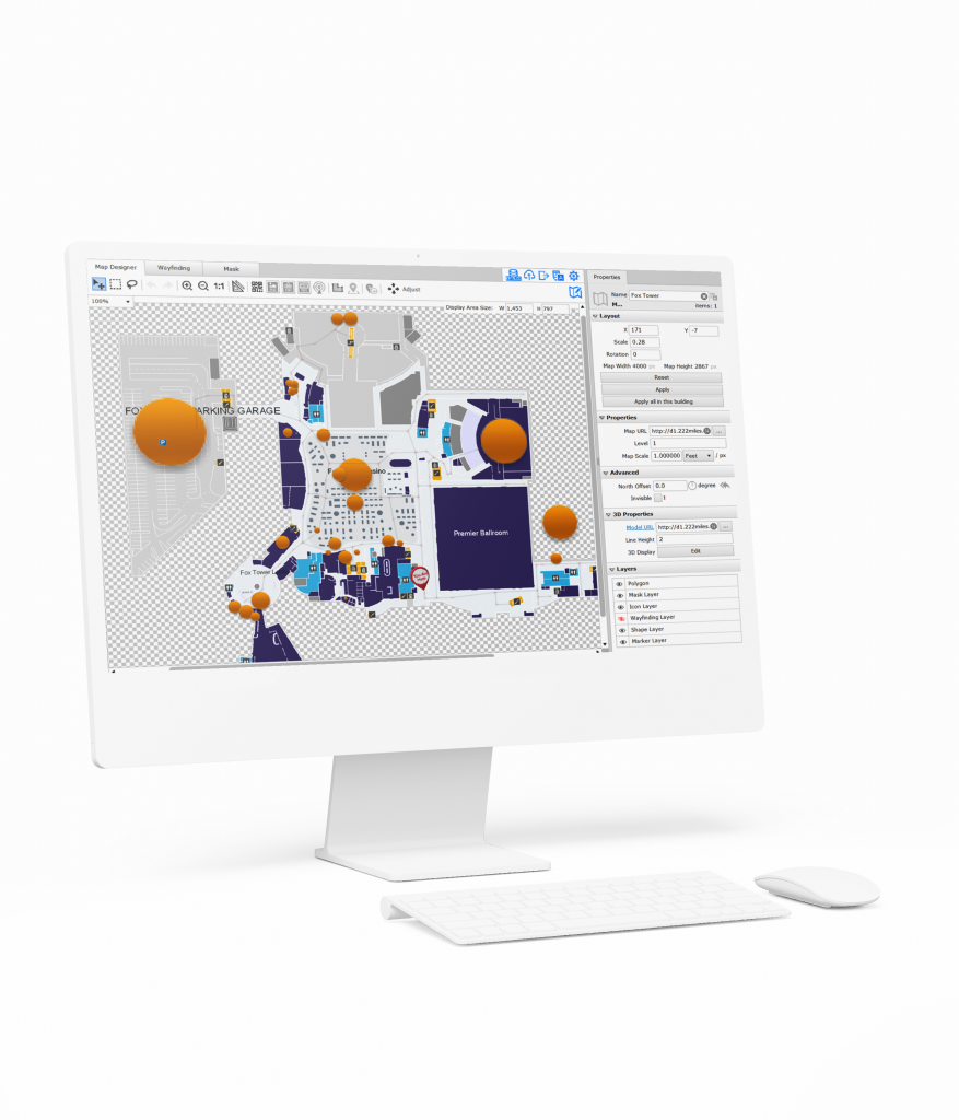 Indoor & Outdoor Digital Wayfinding Signage Solutions w/ AI & AR