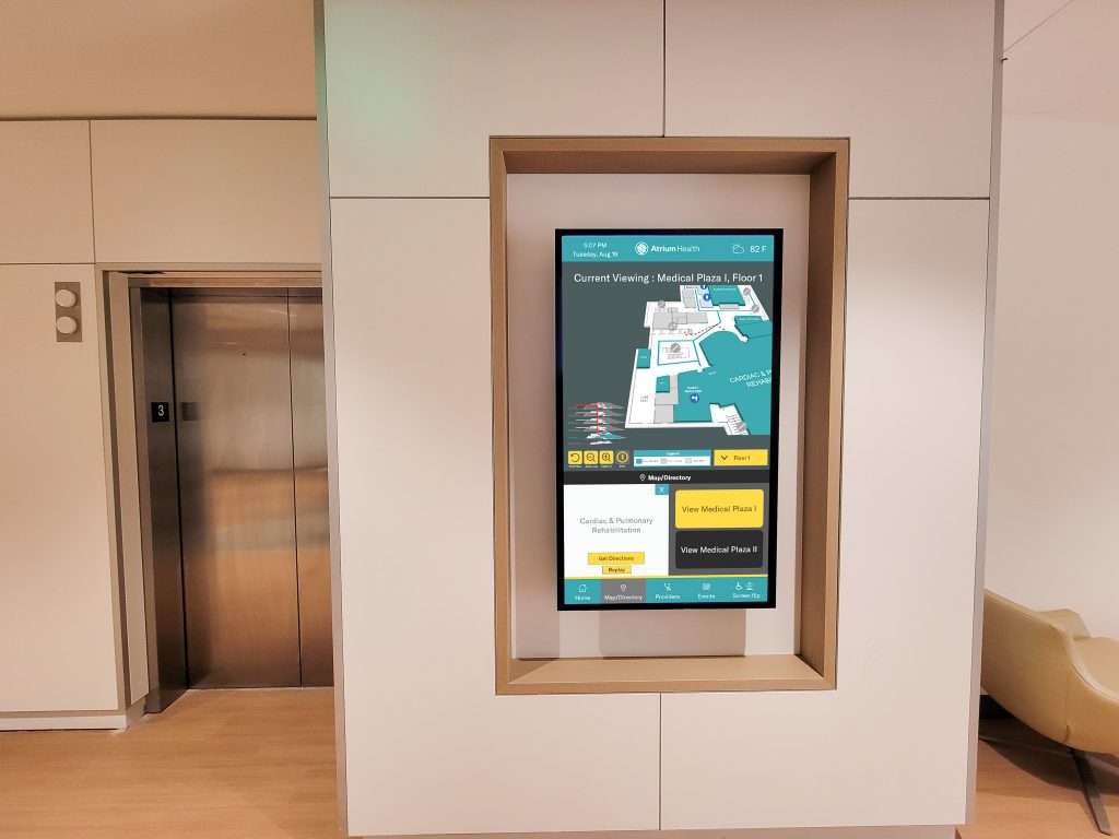 Healthcare Installation Gallery - Digital Signage & Wayfinding Software ...