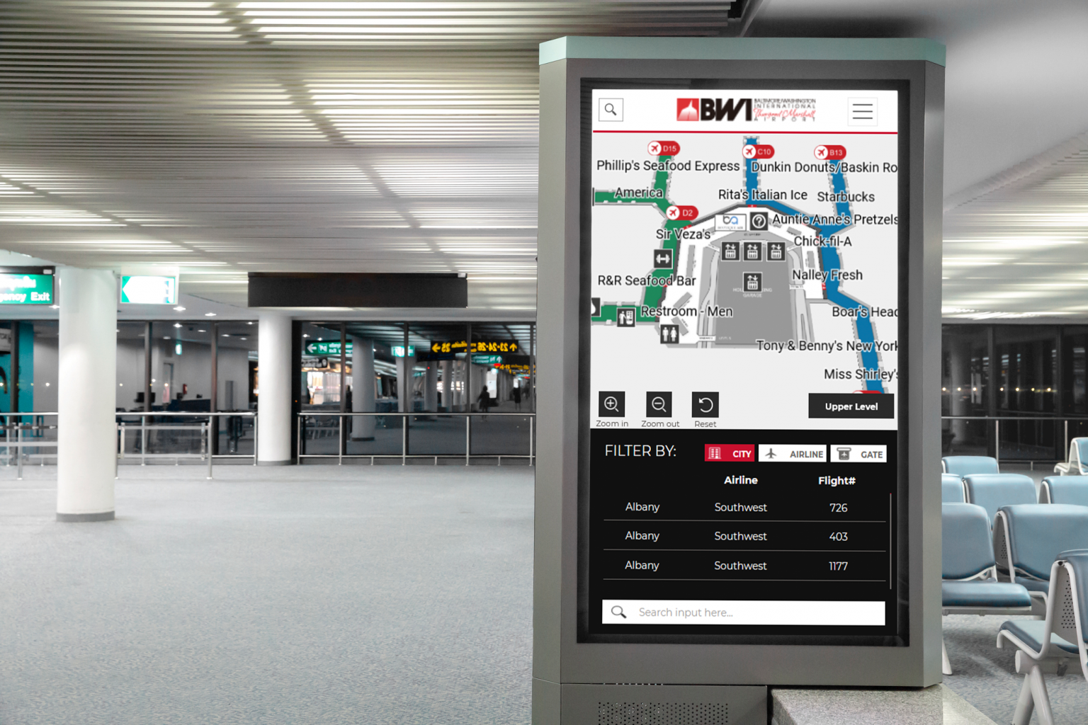 Airport & Transportation Digital Signage and Wayfinding