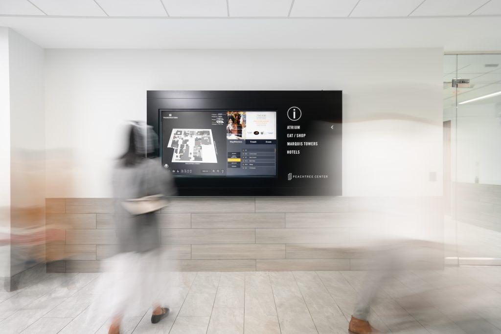Indoor & Outdoor Digital Wayfinding Signage Solutions w/ AI & AR
