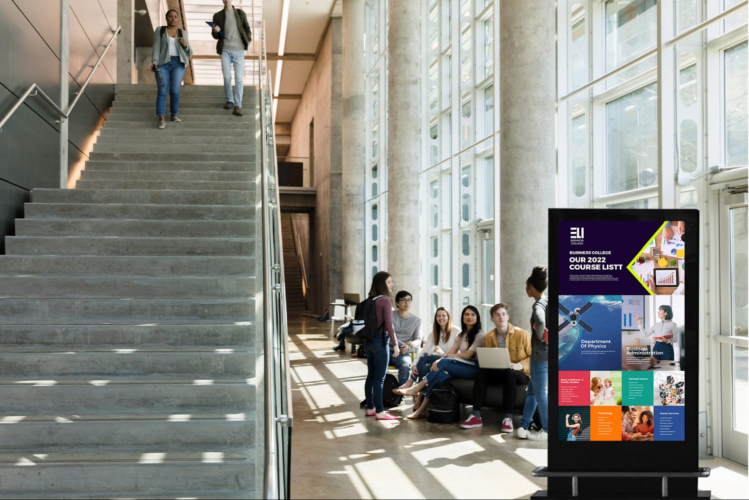 Digital Signage and Wayfinding for Universities and Colleges